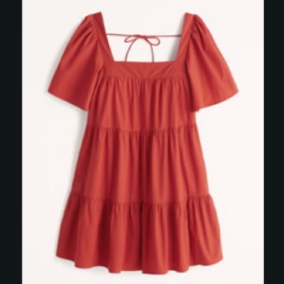 Abercrombie & Fitch | Dresses | Angel Sleeve Trapeze Mini Dress | Poshmark